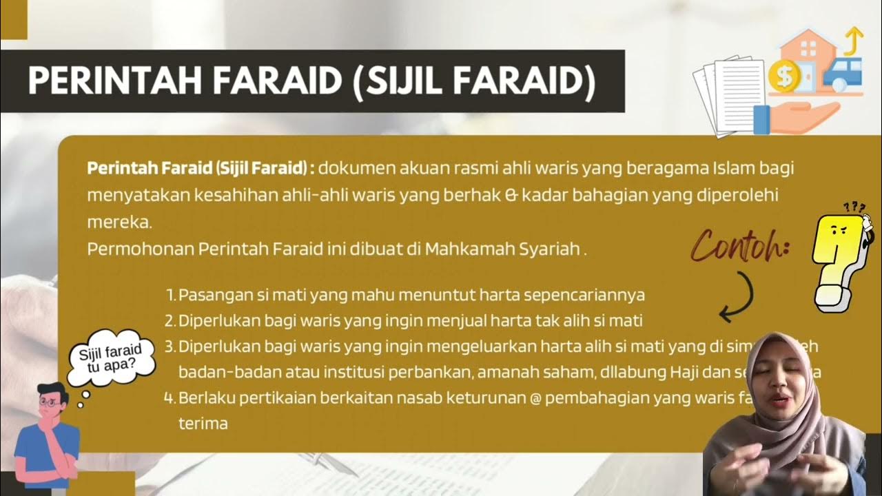 Pembahagian Harta Faraid : Cara dapatkan perintah Faraid